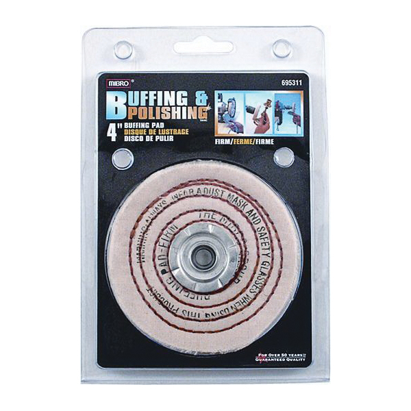 AIH Alaska Industrial Hardware | MIBRO® 695581 Firm Buffing Pad, 6 in ...