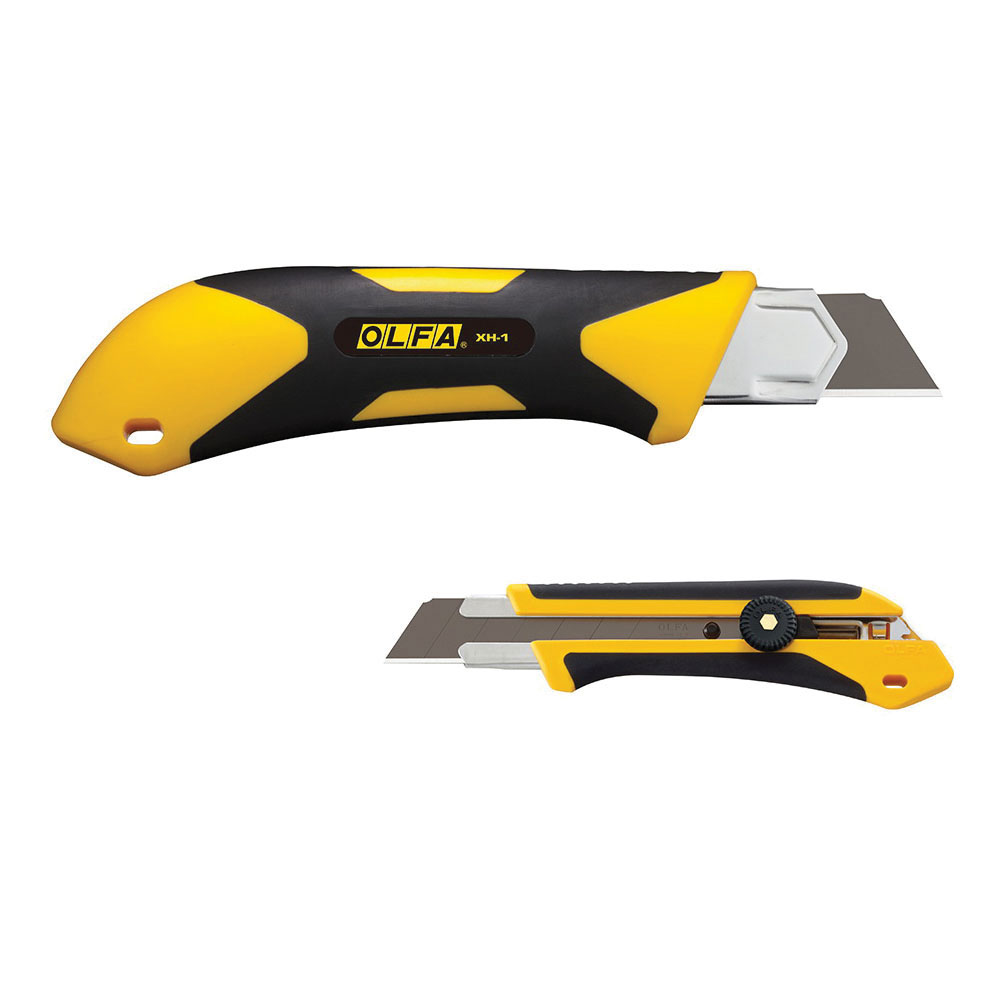 AIH Alaska Industrial Hardware | OLFA® XH-1 Extra Heavy Duty Utility Knife, 1 in W Blade Ultra ...